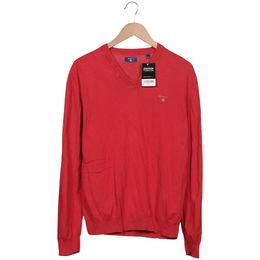 Gant Pullover Herren Größe L Second Hand rot