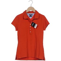 Tommy Hilfiger Poloshirt Damen Größe S Second Hand orange