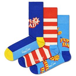 Happy Socks Socken Damen Gr&ouml;&szlig;e 36/40 bunt