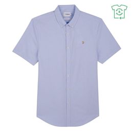 Farah Button Up Shirt 'Brewer' male Blue size M