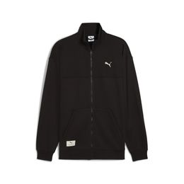 Trainingsjacke Puma "Puma Class Pinnacle Trainingsjacke Herren", Herren, Gr. S, schwarz, 77% Baumwolle, 23% Polyester, Jacken
