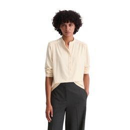 Marc O'Polo MARC O'POLO Damen Blusenshirt "mit TENCEL Modal"chalky sand, Gr. M, unifarben, Obermaterial: 48% Modal, 47% Baumwolle, 5% Elasthan, Shirts