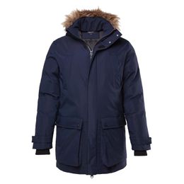 Men Plus Winter Parka male Blue size 6XL