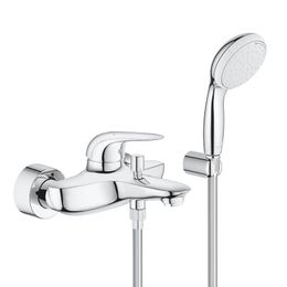 Grohe Eurostyle Aufputz-Wannenarmatur, Einhebelmischer, 2372930A,
