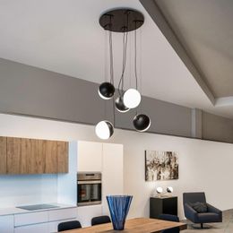 Milan Half Pendelleuchte 5-flammig, E27, 4784+6733#5,