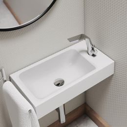 Kaldewei PURO Handwaschbecken mit Steinberg 260 Armatur, 901206303001+260 1010 1,