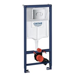 Grohe Solido Vorwandelement H: 113 cm, mit Bet&auml;tigungsplatte, f&uuml;r Wand-WC, 38981000,