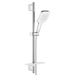 Grohe Vitalio SmartActive Cube Brausegarnitur mit Stange, 3 Strahlarten, 26596000,