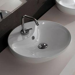 Scarabeo Shape Aufsatzwaschtisch, 8098BK,