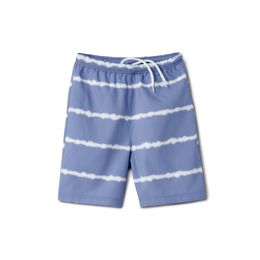 Tchibo - Badeshorts aus recyceltem Material - Jungen - Gr. 134/140 - blau/print