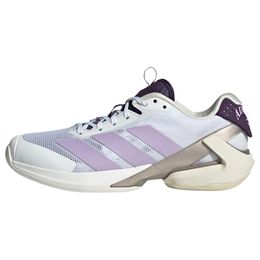 adidas Performance Sportschuh 'Adizero Ubersonic 5' Damen Gr&ouml;&szlig;e 38.5/39 grau / aubergine / lavendel / wei&szlig;