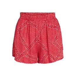 Vila Hose 'NISJA' Damen Größe 44 dunkelrot / weiß