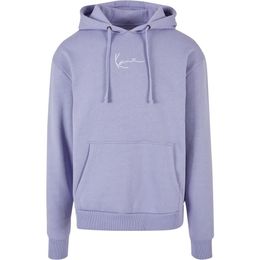 Karl Kani Sweatshirt Herren Gr&ouml;&szlig;e L lila / wei&szlig;