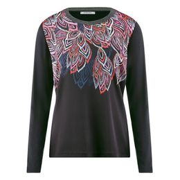 Peter Hahn - Blusen-Shirt, schwarz, Gr. 38 / S