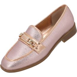 Palado Loafers 'Nicite' Damen Größe 42 grau / rosa