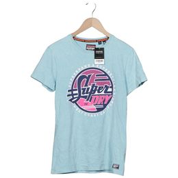 Superdry T-Shirt Herren Größe M Second Hand hellblau