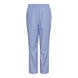 Pieces Hose 'HOLLY' Damen Größe 36 marine / weiß