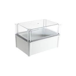 Fibox Kunststoffgeh&auml;use 190x180x280mm Grau Polycarbonat IP66 - PC 2819 18 T ENCLOSURE