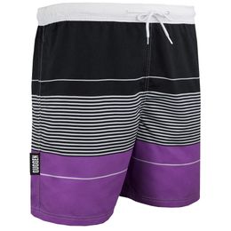 GUGGEN Mountain Board Shorts 'Boardshorts 880' male Purple size L