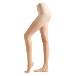 CALZEDONIA Tights female Beige size S