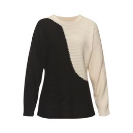 Vivance Pullover Damen Gr&ouml;&szlig;e L/XL beige / schwarz