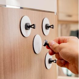 Silwy Flex Magnet-Pins inkl. Metall Nano Gel Pads - Ordnungssysteme