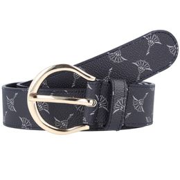 JOOP! G&uuml;rtel Damen Gr&ouml;&szlig;e 95 blau / wei&szlig;