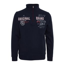 FQ1924 Pullover 'Louie' Herren Gr&ouml;&szlig;e XL navy / rot / wei&szlig;