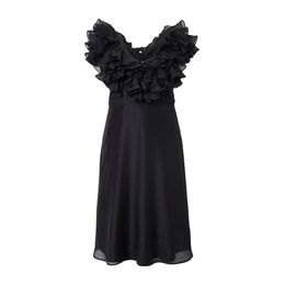Ulla Popken Kleid Damen Gr&ouml;&szlig;e 42/44 schwarz Winterkleid