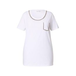 MIAMODA Shirt Damen Gr&ouml;&szlig;e 5XL wei&szlig;