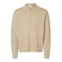 Selected Pullover 'SLHTeller' Herren Gr&ouml;&szlig;e XS sand