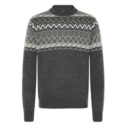 !Solid Strickpullover ' SDELLIS ' Herren Gr&ouml;&szlig;e S grau