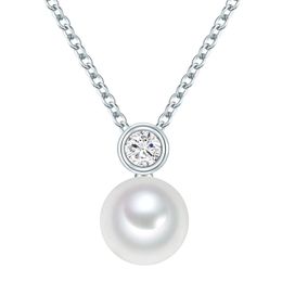 Valero Pearls Necklace female Silver size One Size