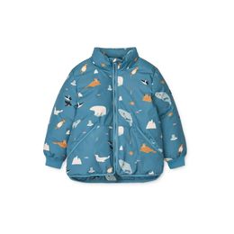 Liewood Jacke 'Brantley' Jungen Gr&ouml;&szlig;e 134 camel / azur / taubenblau / wei&szlig;