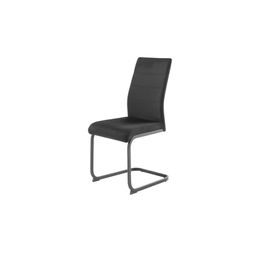 Möbel Kraft Freischwinger schwarz Maße (cm): B: 45 H: 96 T: 58.0 » Möbel Kraft