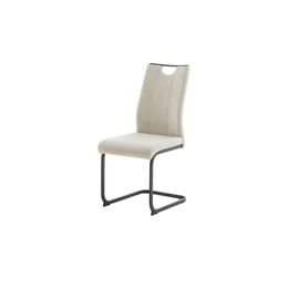 Möbel Kraft Freischwinger mit Griff beige Maße (cm): B: 44 H: 96 T: 58.0 » Möbel Kraft