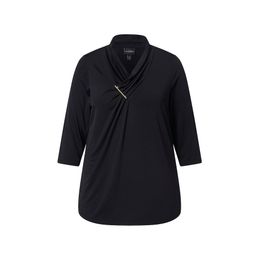 Ulla Popken Shirt female Black size 58-60