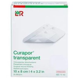 Curapor Wundverband Steril Transparent 8x10 cm 25 ST
