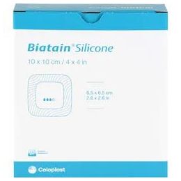 Biatain Silicone Schaumverband 10x10 cm 10 ST