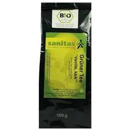 Sanitas Gr&uuml;ner Tee Vanille Kba 100 G