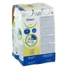actiPART Fresubin Diben Drink Vanille 1.5Kcal 800 ML