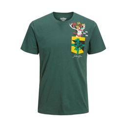 Jack & Jones Jack & Jones Shirt 'Christmas' male Green size XXL