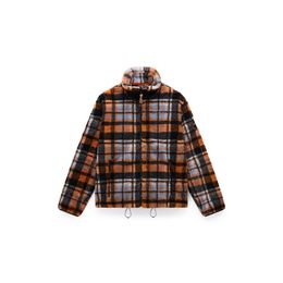 Napapijri Fleecejacke 'T-Montepiana' Herren Gr&ouml;&szlig;e XXL blau / marine / mokka / orange