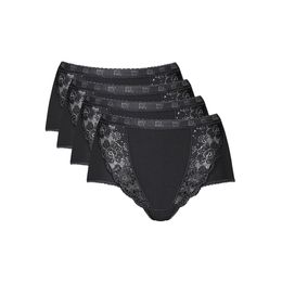 Sloggi Maxislip ' Chic ' Damen Gr&ouml;&szlig;e S schwarz