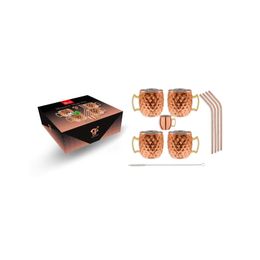 ich-zapfe Diamond Moscow Mule Becher Set Kupfer