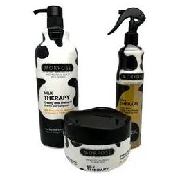 Morfose - Haarpflege-Set Milk Therapy - (Shampoo + Conditioner + Haarmaske)