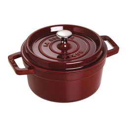 Staub La Cocotte 22 cm, rund, Grenadine-Rot, Gusseisen