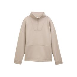 Tom Tailor Sweatshirt Damen Größe XL taupe