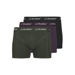 Jack & Jones Jack & Jones Junior Boxershorts 'JACSOHO' Jungen Gr&ouml;&szlig;e 164 gr&uuml;n