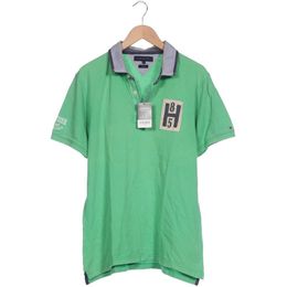 Tommy Hilfiger Poloshirt Herren Größe XXL Second Hand grün